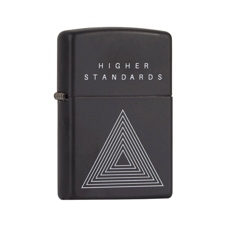 Higher Standards x Zippo® Triangle Lighter 🔥 – Mission Dispensary