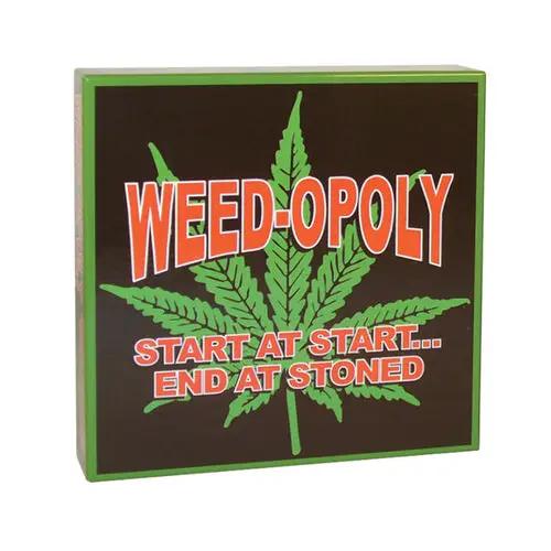 Weedopoly Board Game - Weedopoly board game | 18” Folding Board, 2 ...