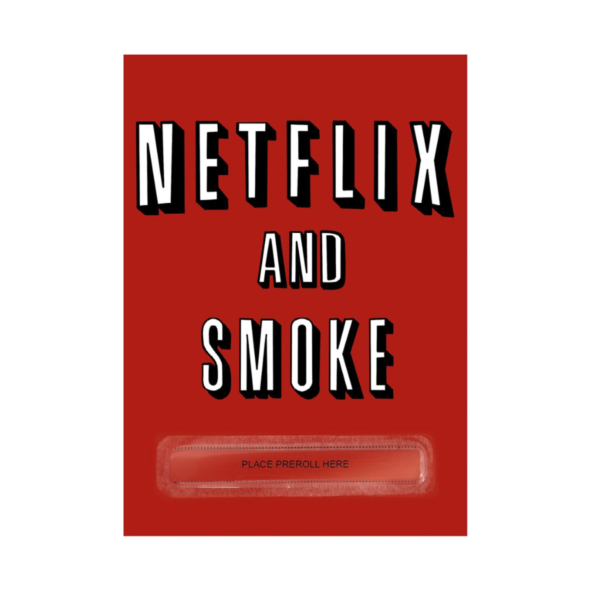 420 Cardz Netflix And Smoke Card - Joint Holder Greeting Card – Mission ...