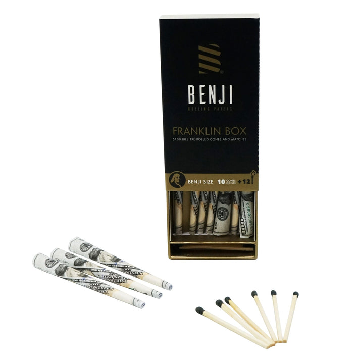 Benji Franklin Pre-Roll & Match Box – Mission Dispensary