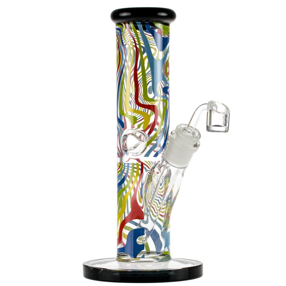 Famous Designs Amnesia 10” Straight Tube Rig – Mission Dispensary