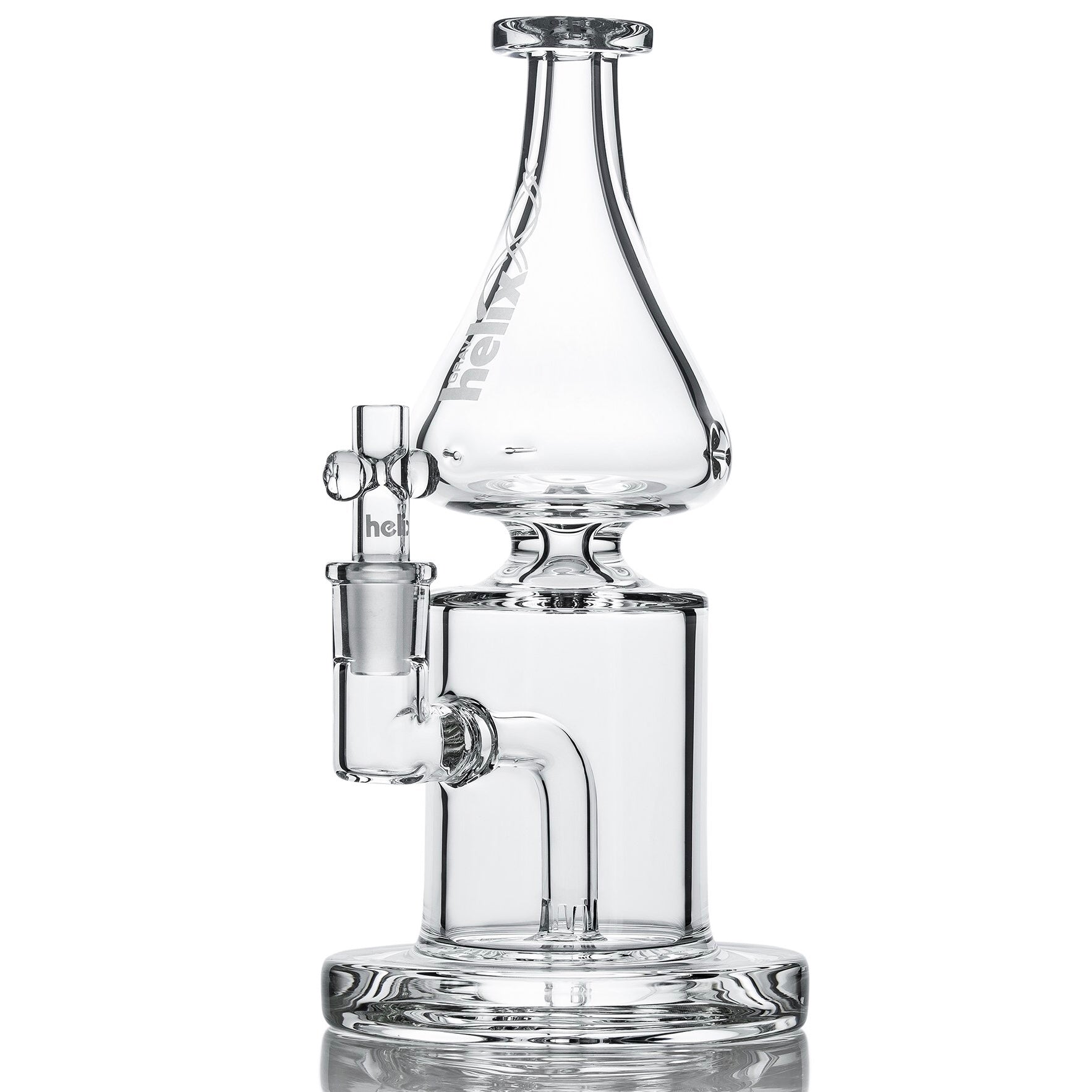 Grav 9" Helix Flare Base Bong - Mission Dispensary