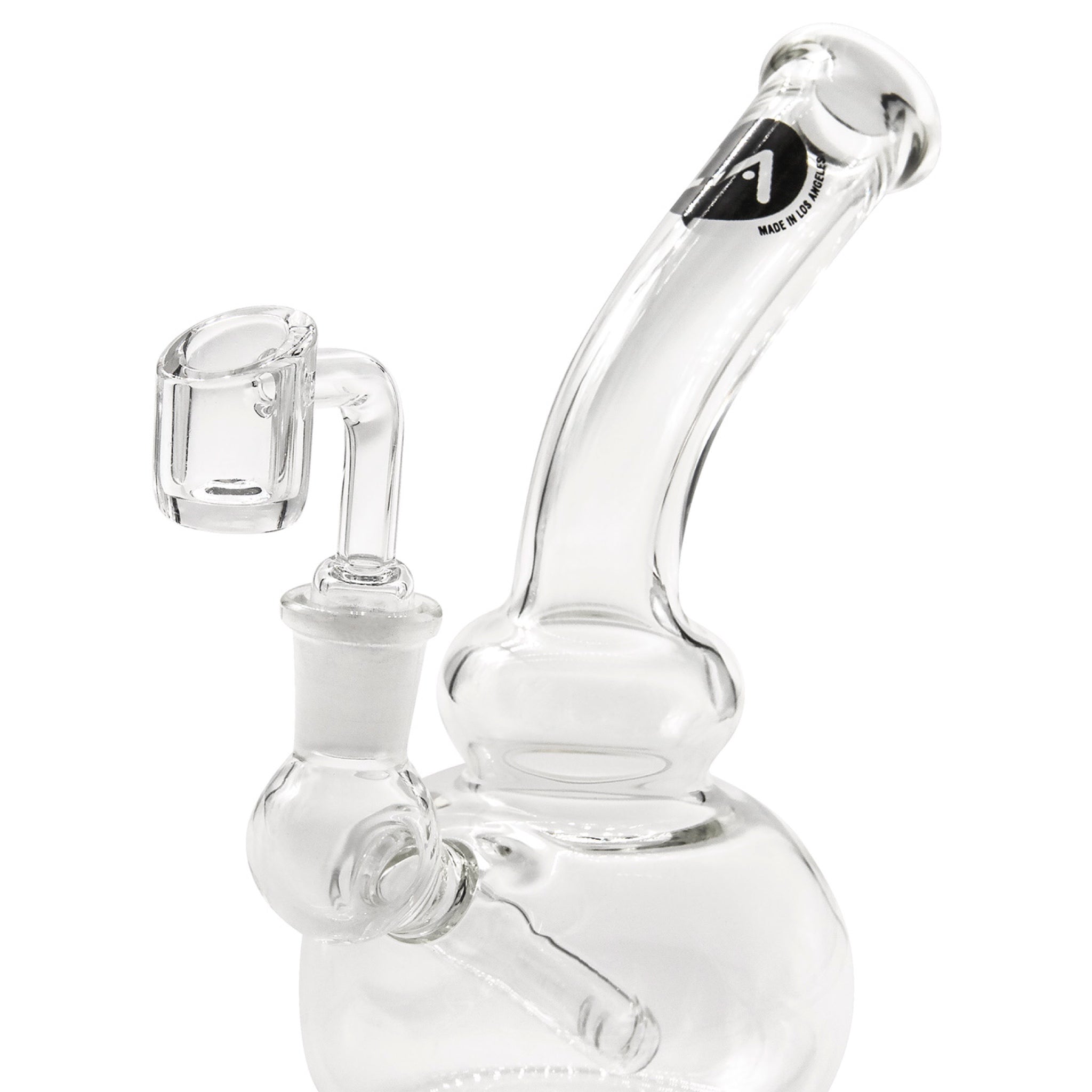 LA Pipes 8” Mini Bubble Beaker Dab Rig – Mission Dispensary