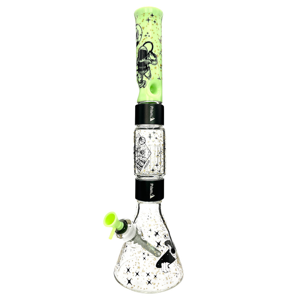 Prism Pipes 20” Halo Spaced Out Tree Perc Beaker Bong – Mission Dispensary