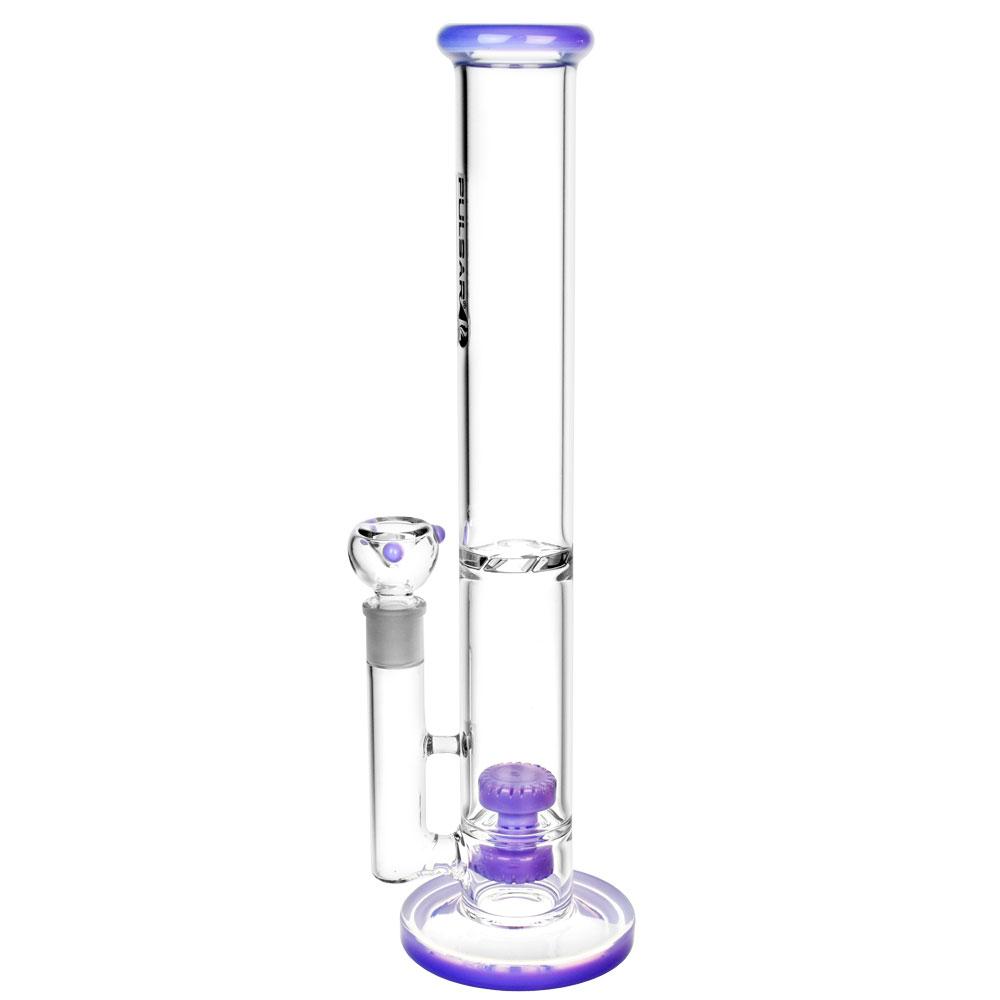 Pulsar 16” Showerhead Perc Straight Tube Bong – Mission Dispensary