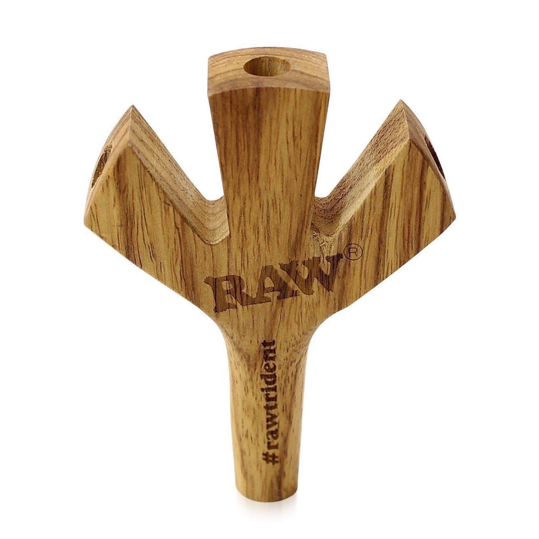 Raw Trident Wooden Joint Holder | Mission Dispensary