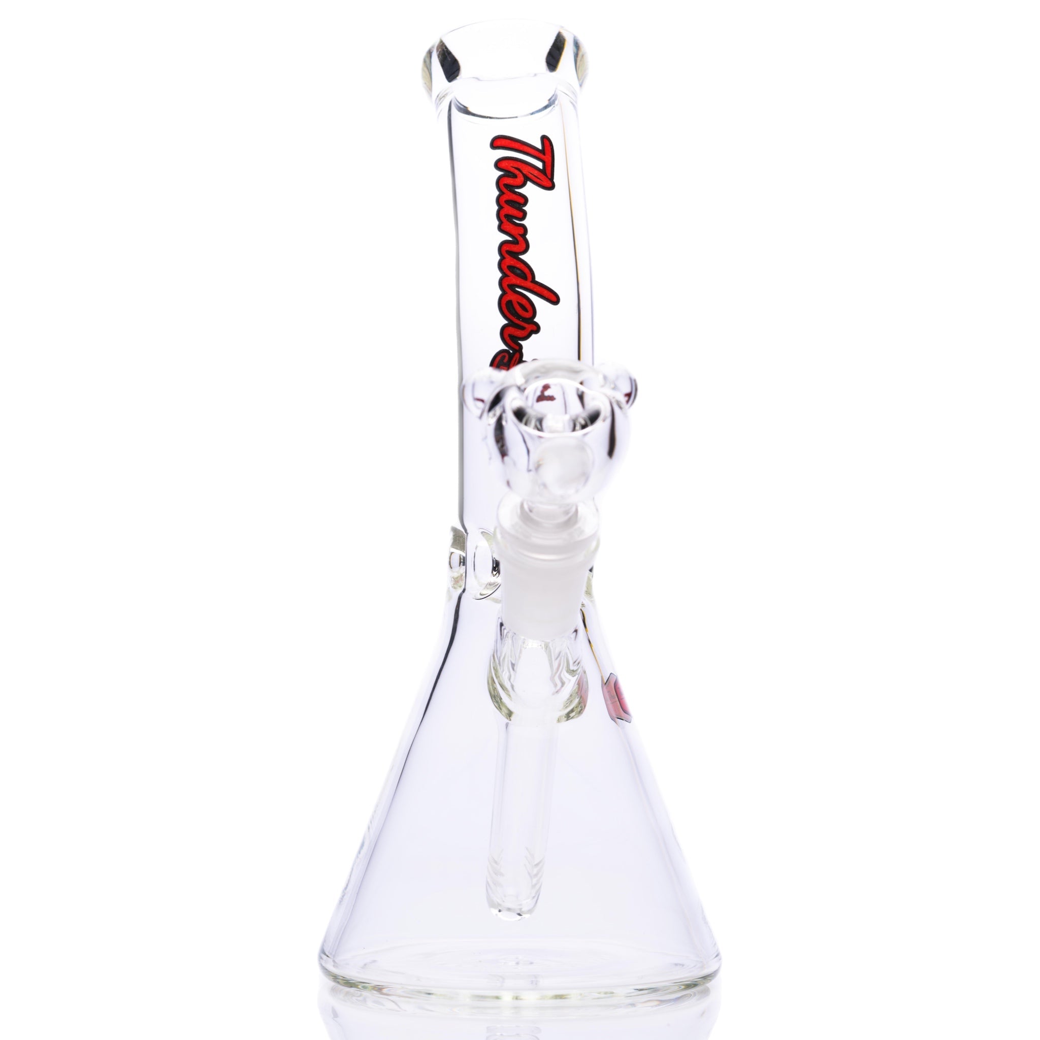 Thunder Glass 5mm Thick 10” Glass Beaker Bong – Mission Dispensary